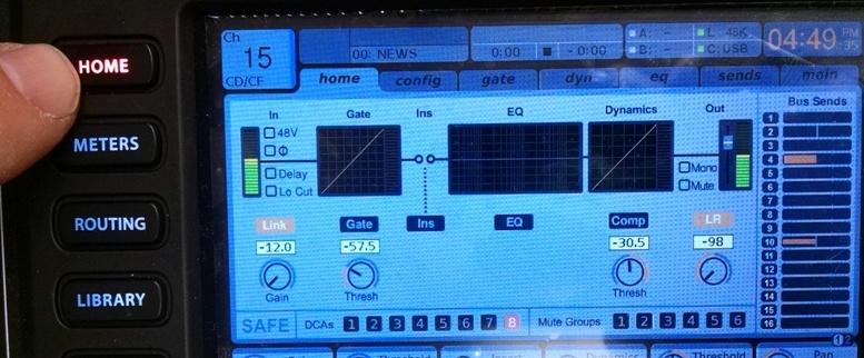 Midas M32 Rack: Send to Stage Floor | welcome to radgadgets!